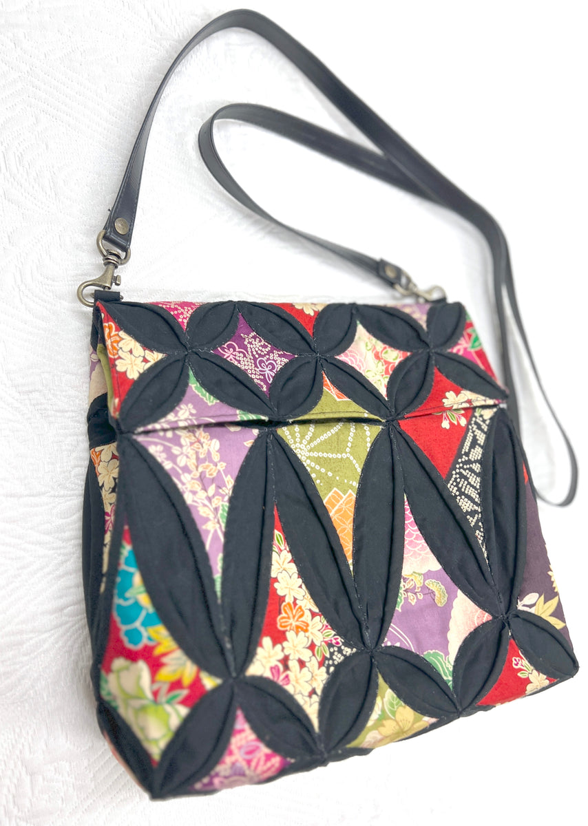 Naomi Coloured Elongated Cathedral shoulder Bag Kit With MF Tape – Patchwork Ninja