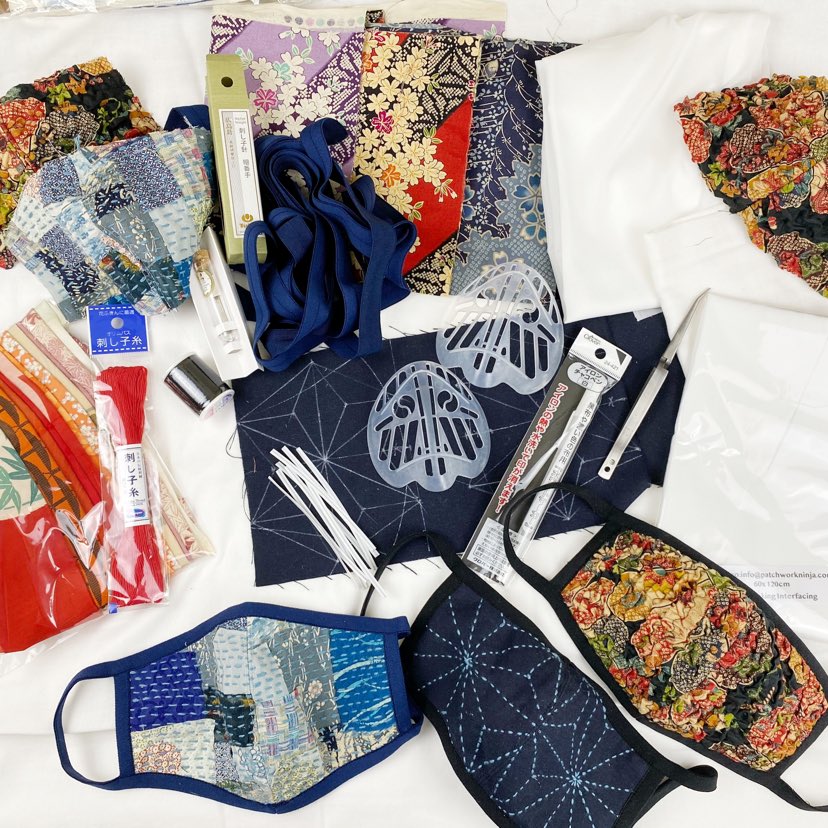 Step-by-step Facemask Construction with Stretchy Binding and Resilon T – Patchwork Ninja