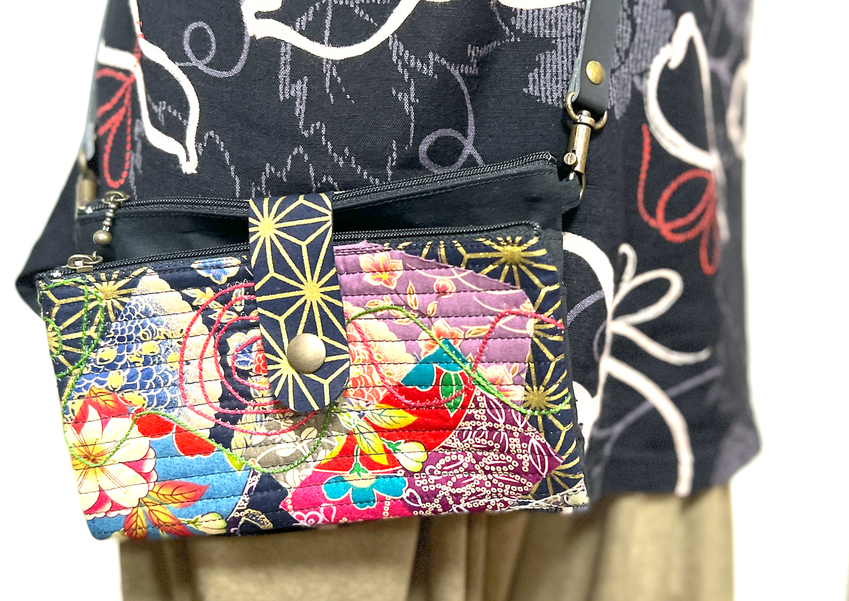 Kit of 2 Boro Cross Body Handbags – Patchwork Ninja